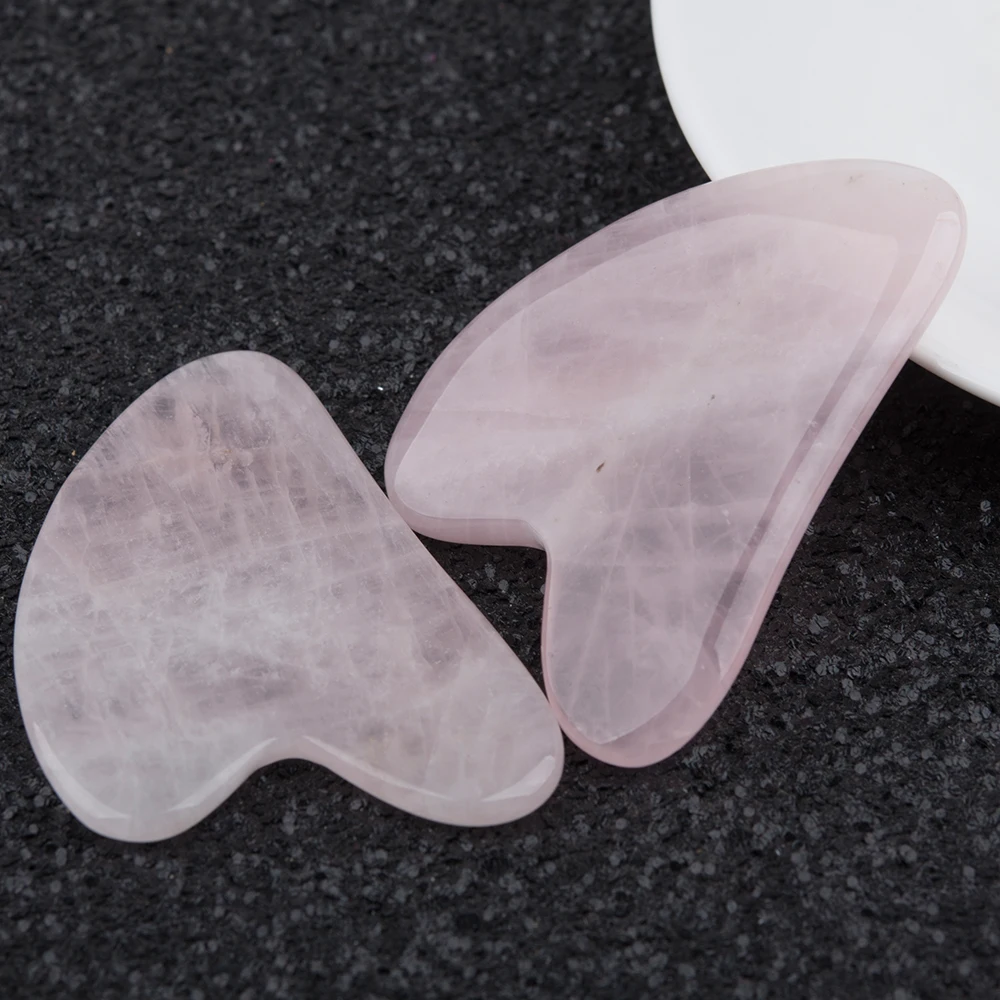 Rose-Quartz-Gua-Sha-Scraper-Natural-Jade-Guasha-Board-Face-Massager ...