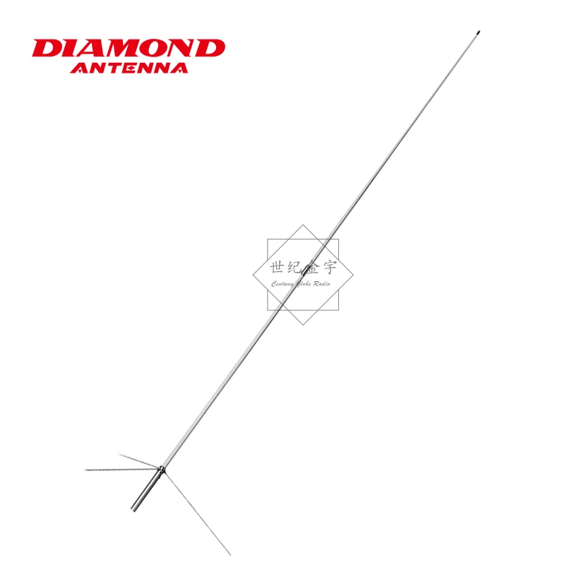 일본 다이아몬드 안테나 X300 기지국 FRP 수직 안테나 UV 더블 섹션 고 이득 막대 3.1m| | - AliExpress