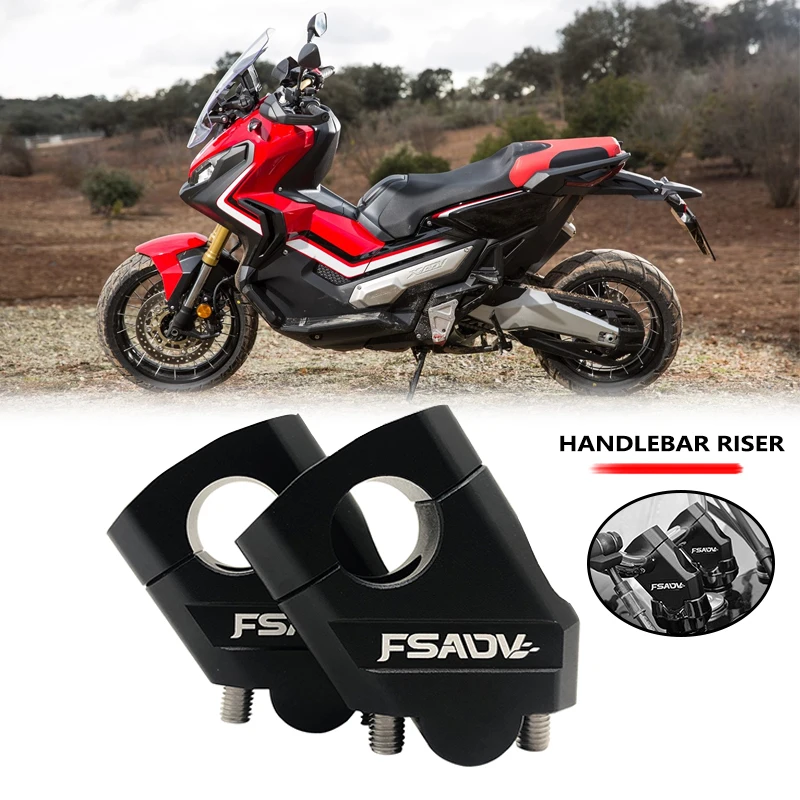 Motorcycle-Handle-Bar-Riser-Clamp-Extend-Handlebar-For-Honda-X-ADV-750 ...