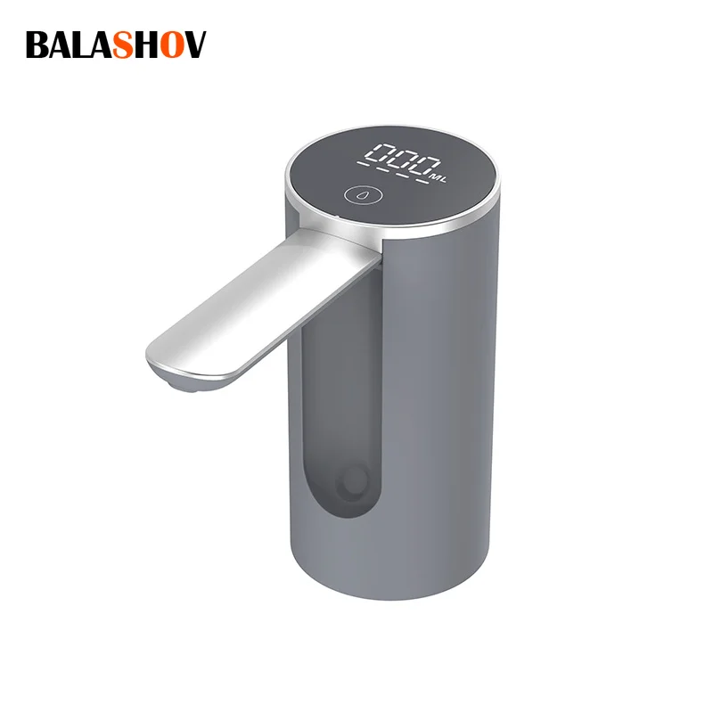 Portable Water Bottle Pump Usb Charging Automatic Electric Water ...