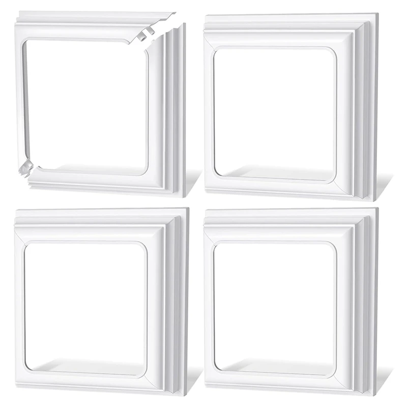 4X4inch-Vinyl-Post-Skirt-White-Post-Base-Cover-Trim-For-Wood-And-Vinyl ...