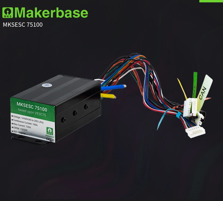 Makerbase VESC 75100 75V 100A Based on Benjamin VESC6 HighPower For ...
