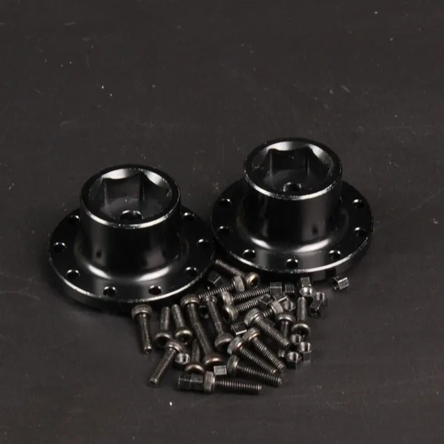 1 Pair Metal Front/rear Hub Wheel Spindle Head Brake Drum for 1/14 ...