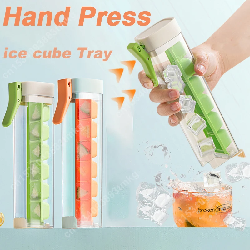 Creative-Ice-Cube-Maker-Hand-Press-Ice-Cube-Tray-6-Compartment-Ice-Cube ...