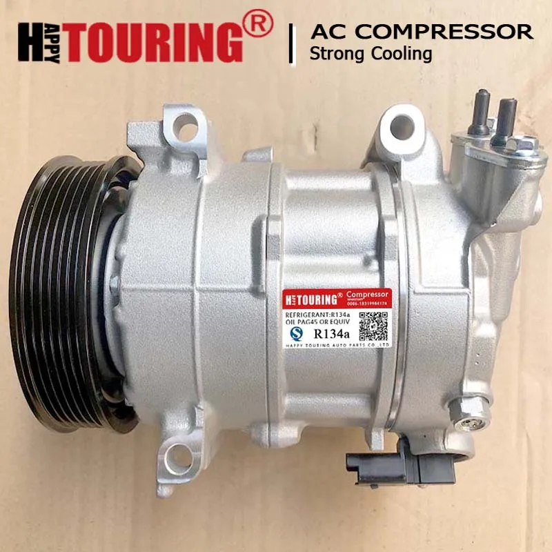 For Denso 6sel16c Ac Compressor Peugeot 3008 308 1.6l L4 447150-0220 ...