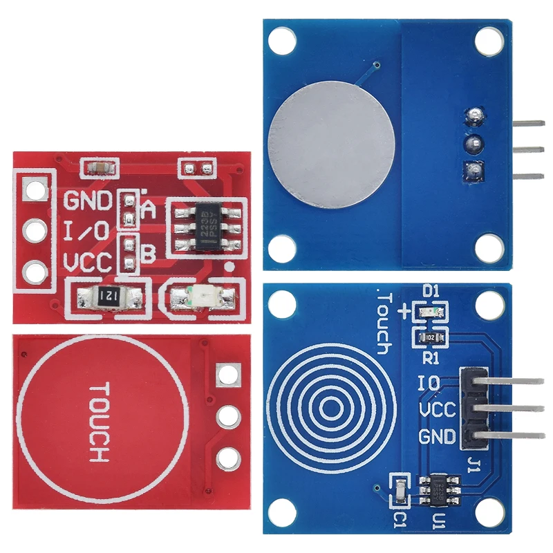 TZT-5-10pcs-TTP223-Touch-Key-Switch-Module-Touching-Button-Self-Locking-No-Locking-Capacitive ...