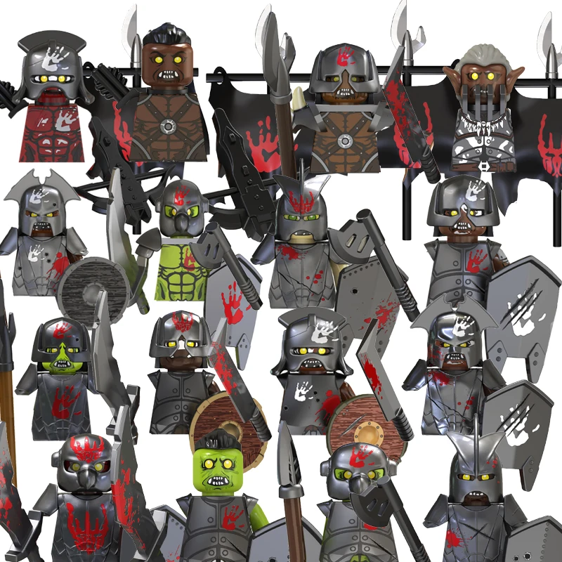 MOC-Medieval-Monsters-Soldier-Figures-Building-Blocks-Telecine-Movies ...