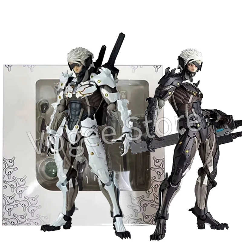 Kaiyodo-Revoltech-Metal-Gear-Rising-Revengeance-Action-Figure-Estatueta ...