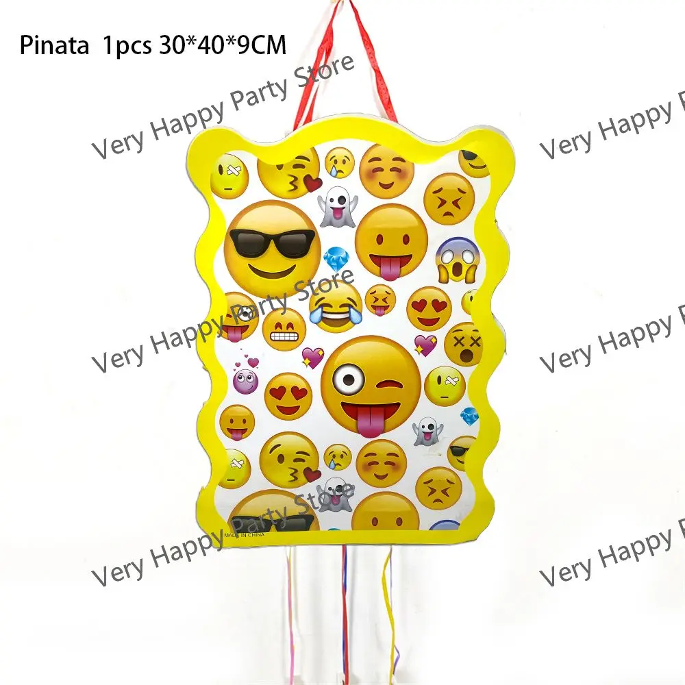 1pcs-lot-Cute-cartoon-Smile-Emoji-Pinatas-Birthday-Party-Deco-Pi-ata ...