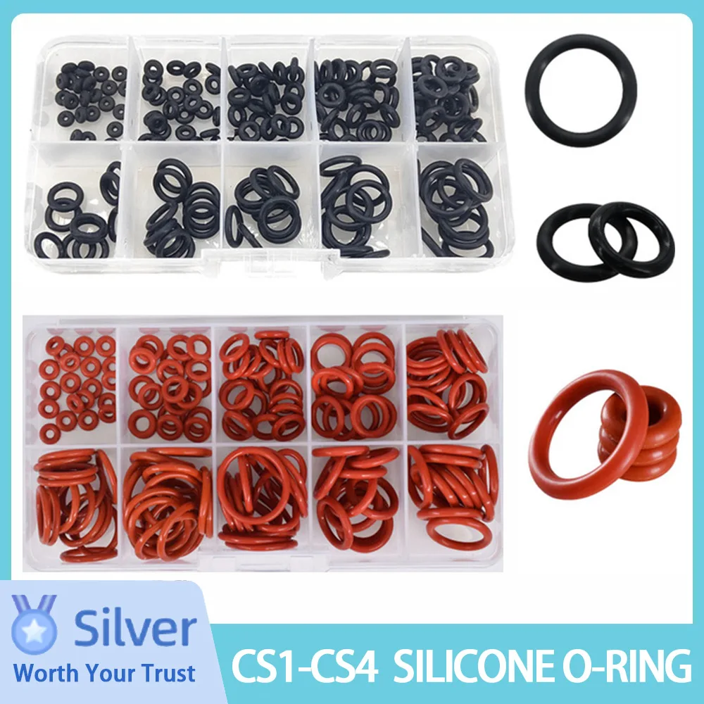 Seal-O-Ring-Silicone-Gasket-O-ring-Sealing-Washers-Oil-Resistant-High ...