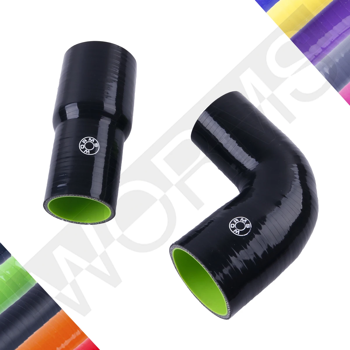 For BMW 135i 335i N54 N55 E82 E90 E92 Silicone VRSF 7.5" Intercooler Hose Pipe Kit