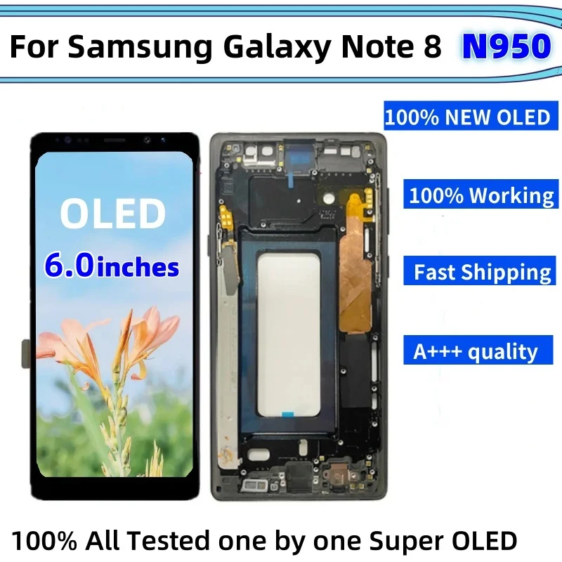 Super-OLED-Display-For-SAMSUNG-Galaxy-Note-8-N950-N950F-LCD-Display ...
