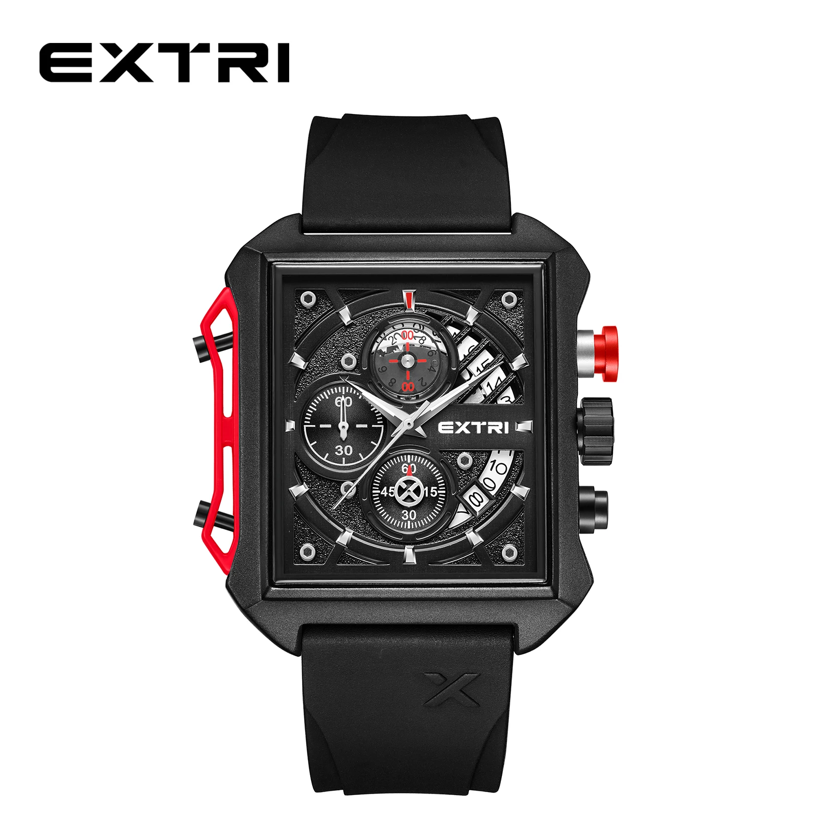 Extri-New-Arrival-Square-Men-s-Luxury-Calendar-Quartz-Watch-Men-Chronos-Watches-Relogio ...