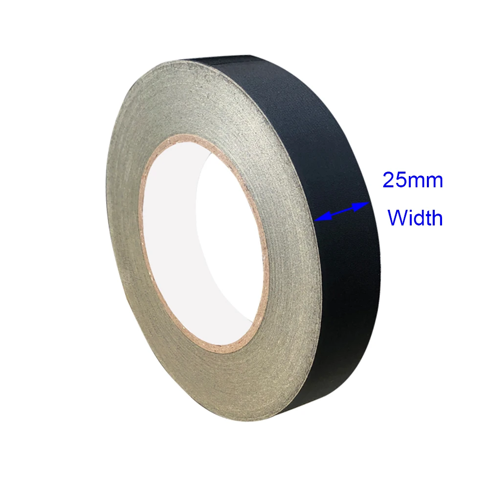 25mm-Wide-Black-Acetate-Cloth-Single-Adhesive-Tape-High-Temperature ...