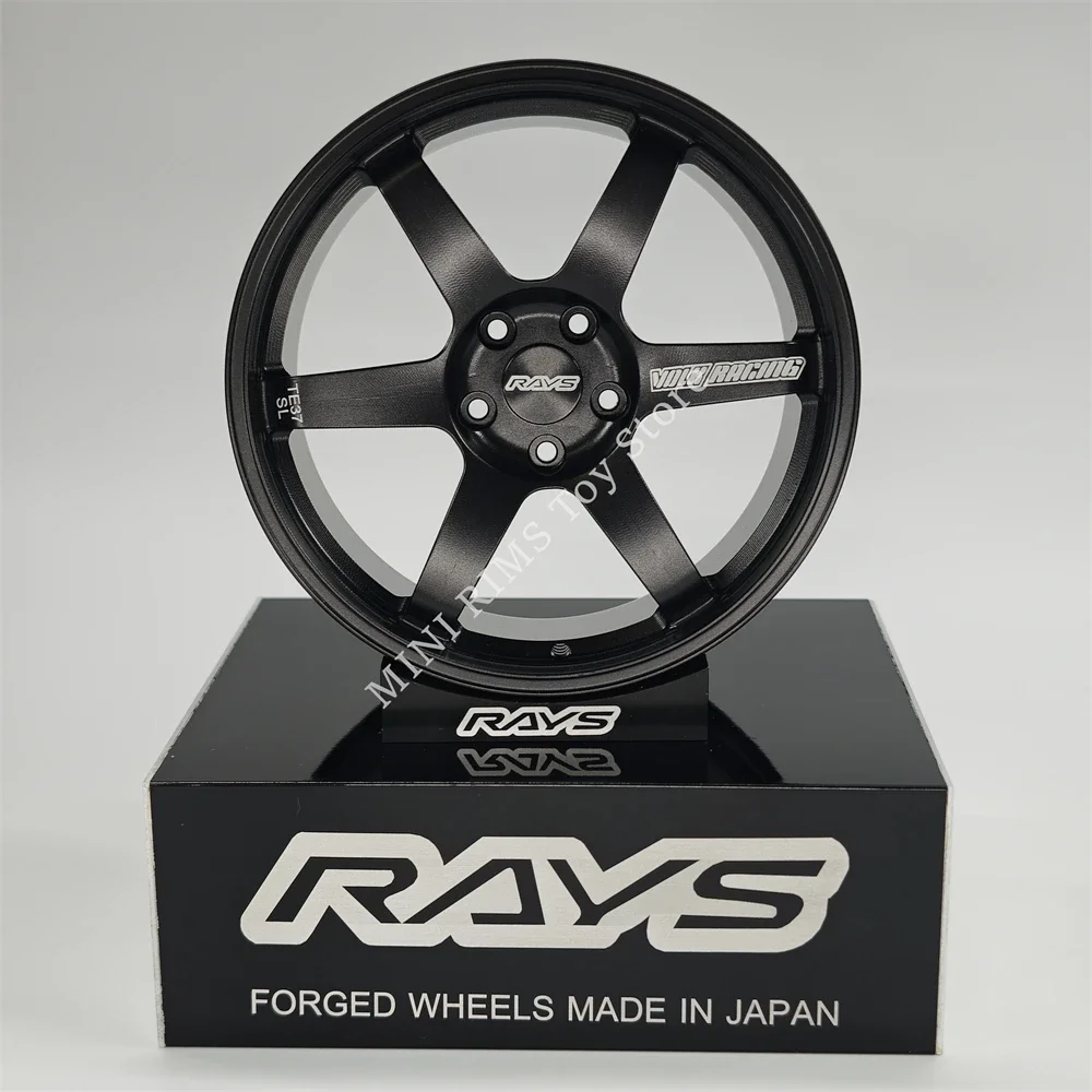 TE37-black-Car-Model-Aluminum-Forged-Rims-BBS-RAYS-Refitting-Wheel ...