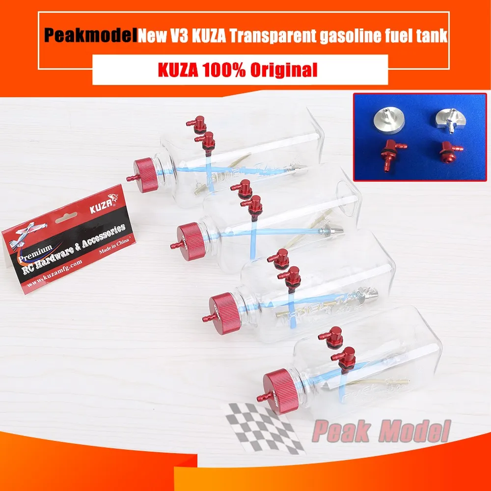 Kuza 100% Original New V3 Kuza Transparent Fuel Tank 300ml 410ml 500ml ...
