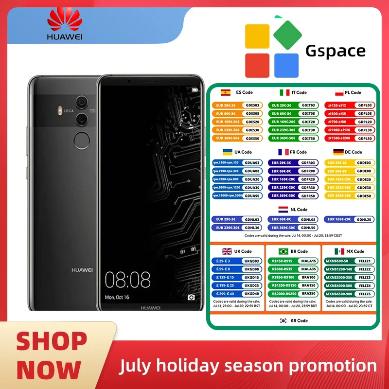 Huawei-Mate10-Pro-4G-SmartPhone-CPU-HiSilicon-Kirin-970-Battery-capacity-4000mAh-12MP-Camera ...