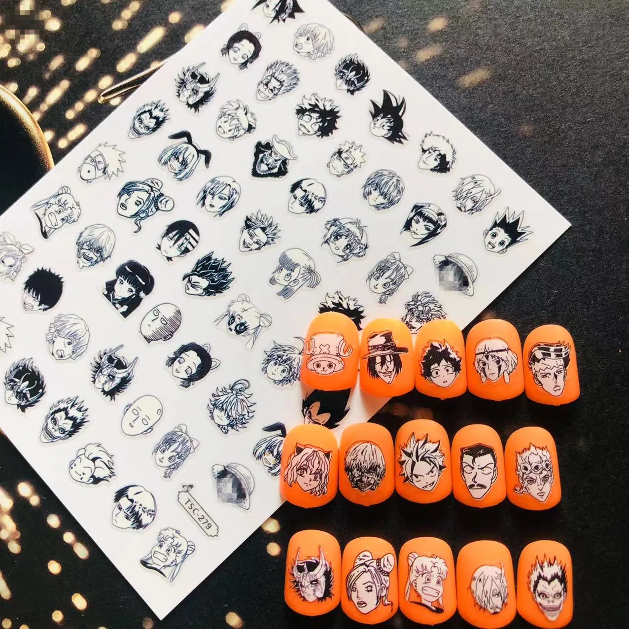Bleach Nail Art