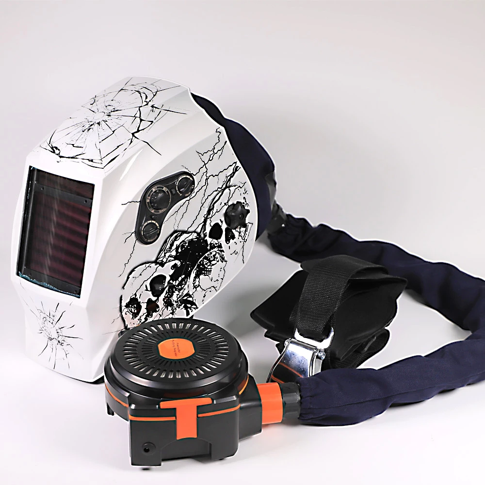 Papr-Professionele-Stickers-Luchtgevoed-Respirator-Ware-Kleur-Filter ...