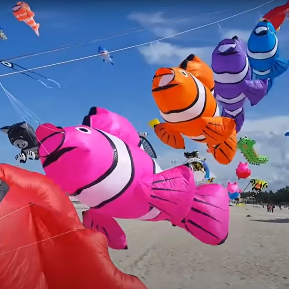 3D-2-45M-7-color-Nimo-Clownfish-Hanging-Kite-Outdoor-Power-Kites ...
