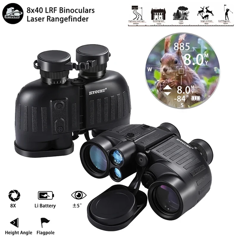 Outdoor-Laser-Rangefinder-Distance-Height-Angle-Compass-Measuring-Hunting-Telescope-Laser ...