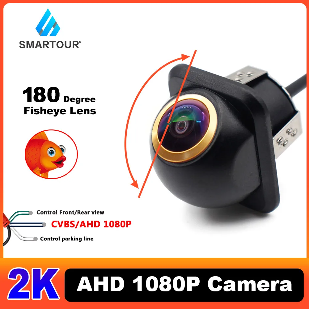 Smartour-2K-AHD-1080p-Golden-Lens-HD-Car-Rear-View-Camera-Night-Vision ...