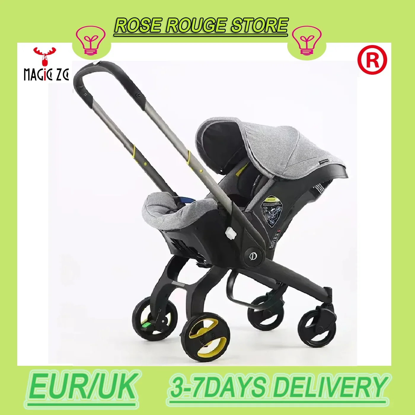 Baby-Stroller-Lightweight-Stroller-4-in-1-Stroller-Baby-Carriage-Baby ...