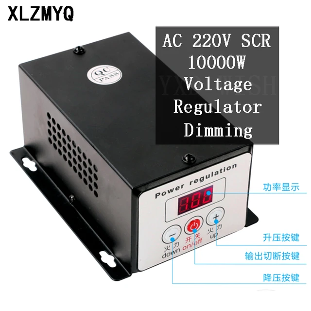 Ac 220V 10000W Scr Elektronikus Feszültség -Szabályozó Hőmérséklet ...