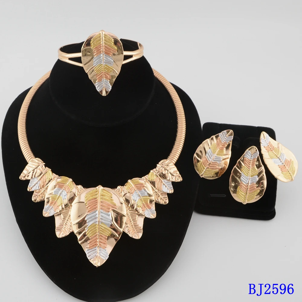 african fashion jewlery set bridal gold planted jewelry set - AliExpress 36