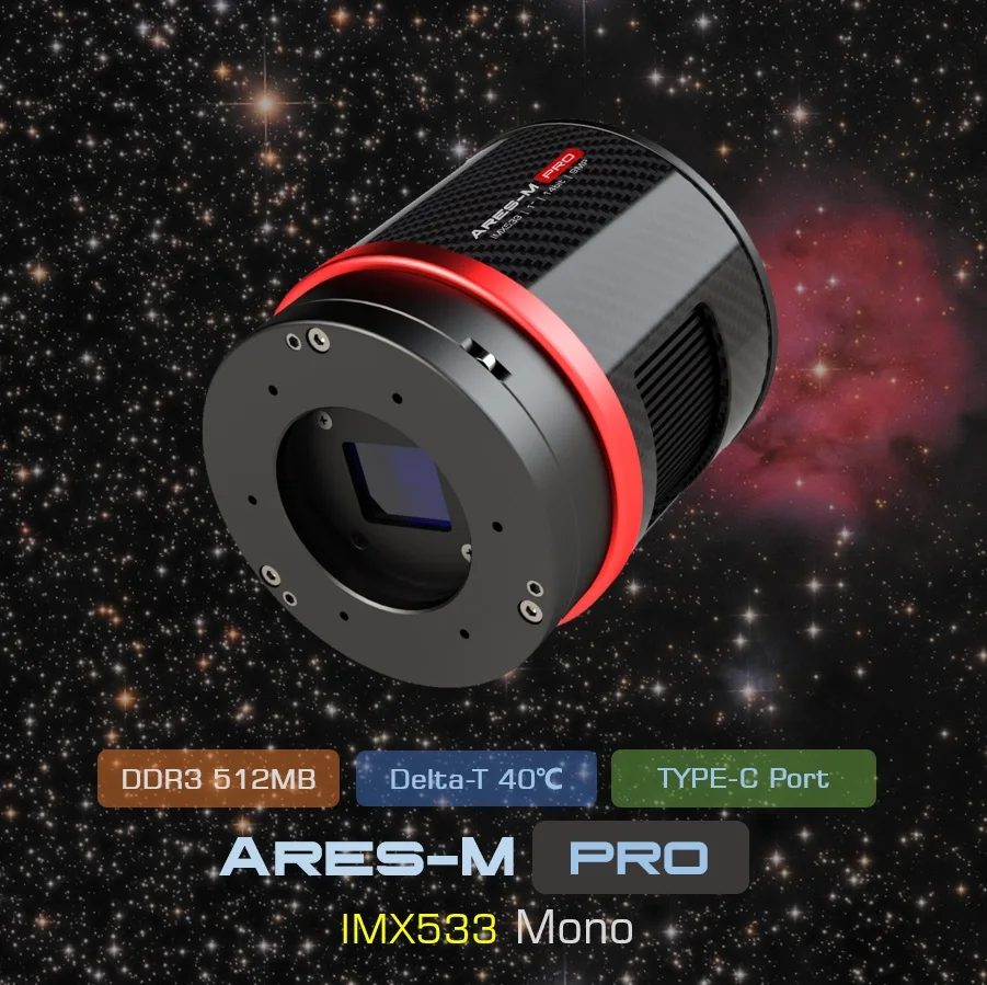 Player One Ares-M Pro (IMX533) USB3.0 Mono Cooled Camera Astronomy ...