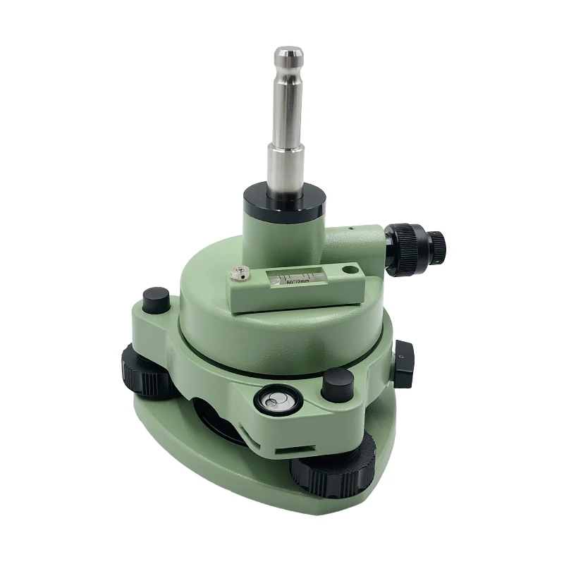 Green Three-Jaw Tribrach Adapter With Optical Plummet Level Bubble For ...