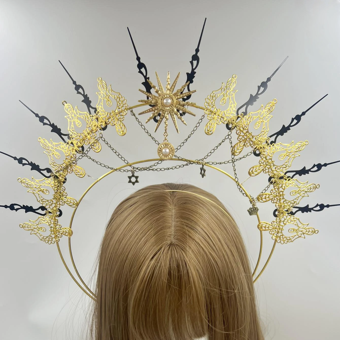 Gothic-Halo-Crown-Headpiece-Lolita-Headband-Angel-Halo-Goddess ...