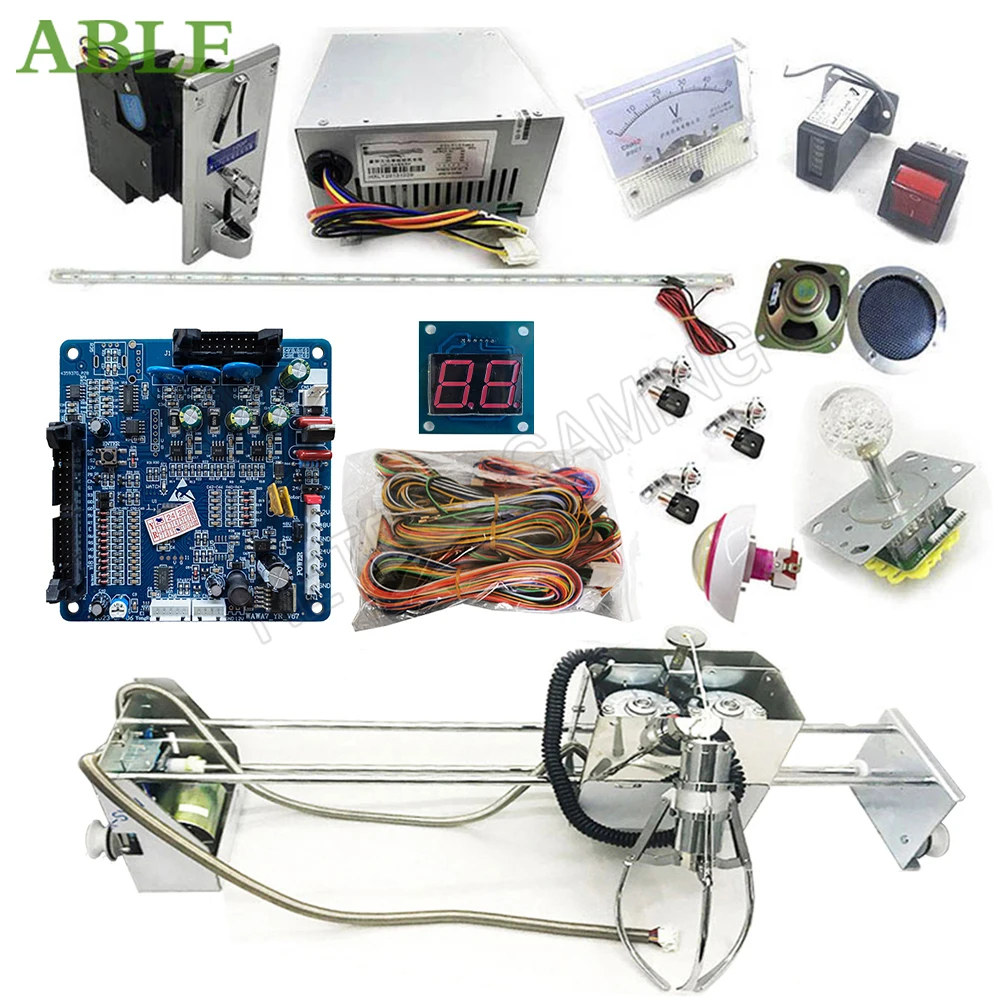 RY-Claw-Machine-With-Mainboard-Wire-Display-Board-Digital-Tube-Model ...