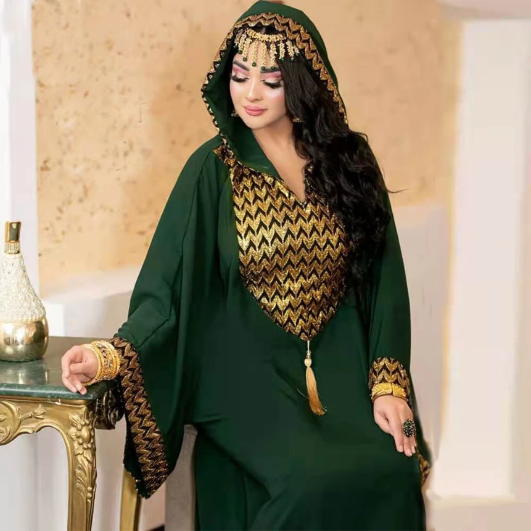 Ramadan Abaya Dubai Turkey Moroccan Kaftan Muslim Dress African Evening Dresses For Women Caftan ...