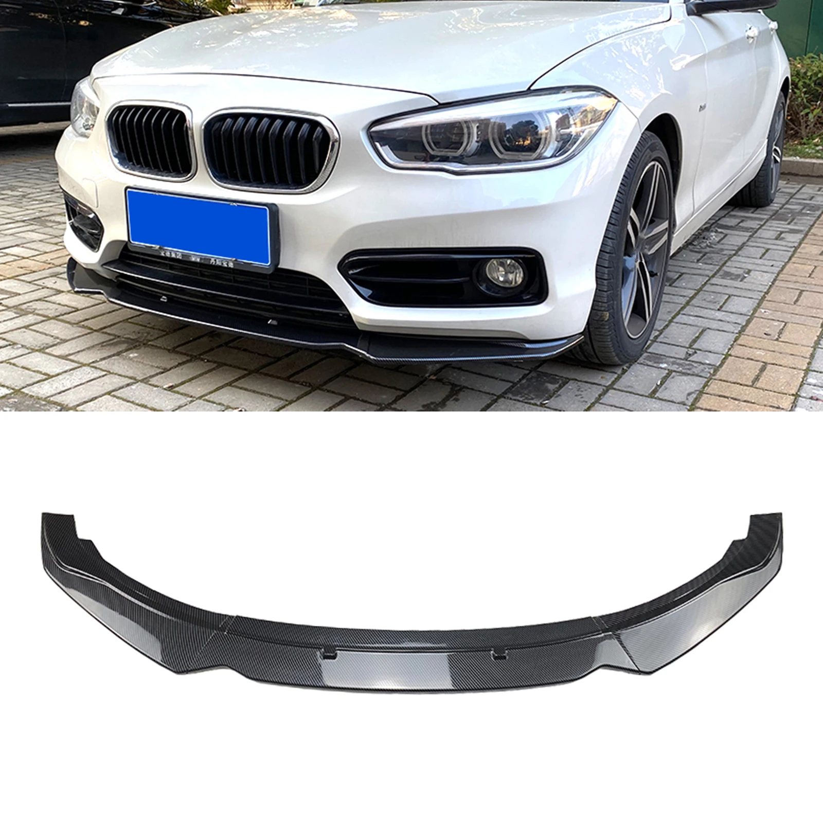 Front-Spoiler-Splitter-Lip-For-BMW-1-Series-F20-F21-116i-118i-120i-2011 ...