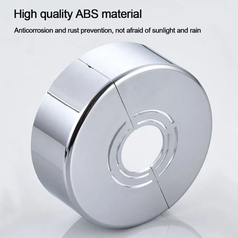 Shower-Faucet-Decorative-Cover-Water-Pipe-Connector-Adjustable-Wall ...