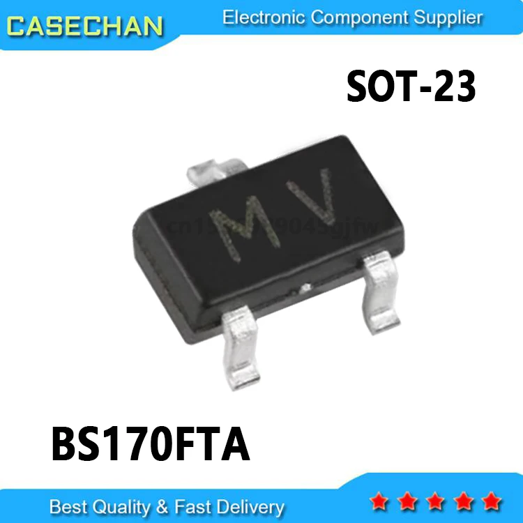 10PCS New and original BS170FTA BS170 SOT-23 - AliExpress 502