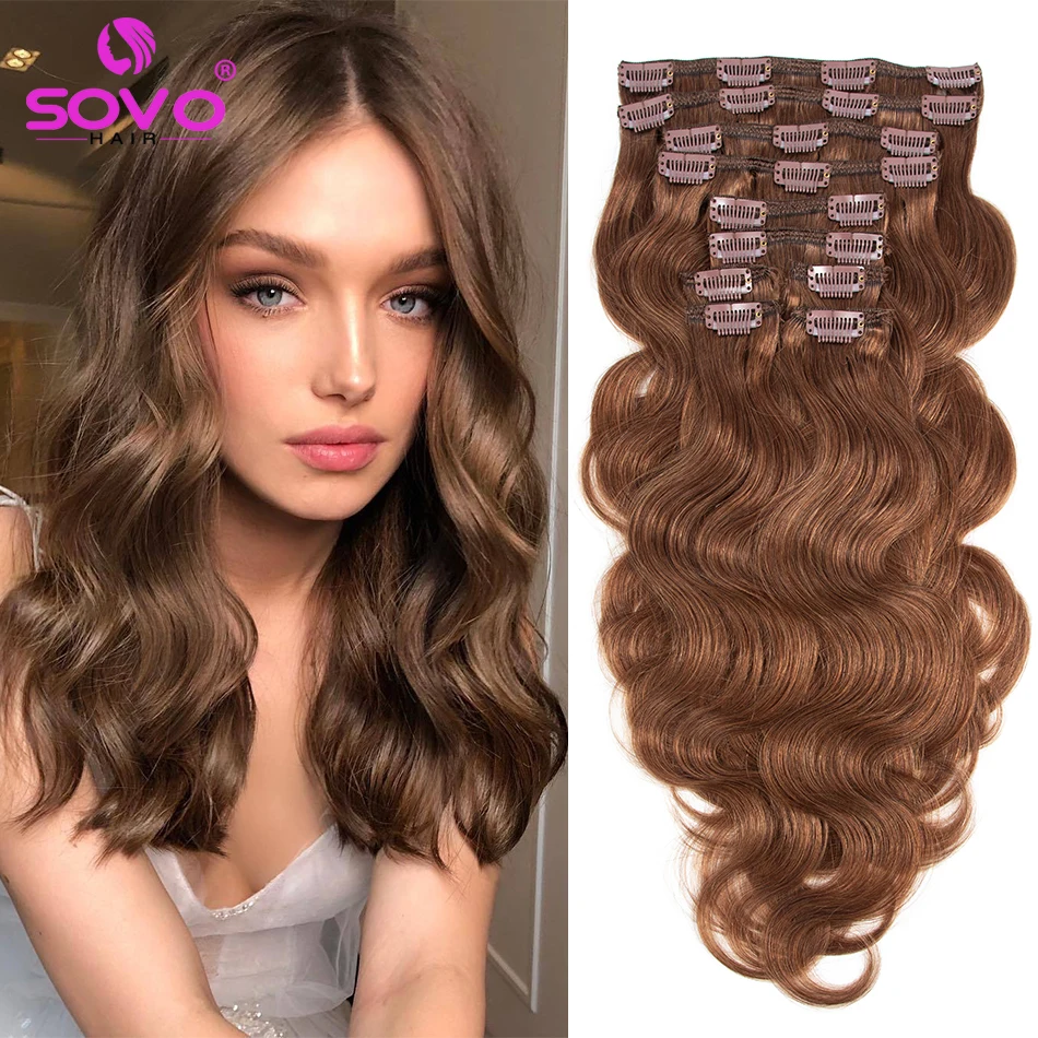 Extensiones-de-cabello-humano-120-Natural-pelo-ondulado-de-cabeza ...