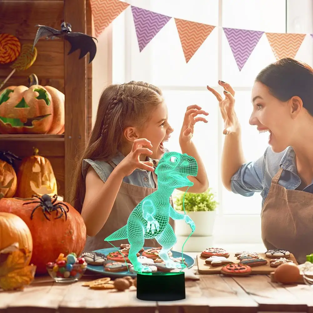 Lowest-Cost-Dinosaur-3D-Night-Light-RGB-Changeable-Mood-Lamp-LED-5V-USB ...