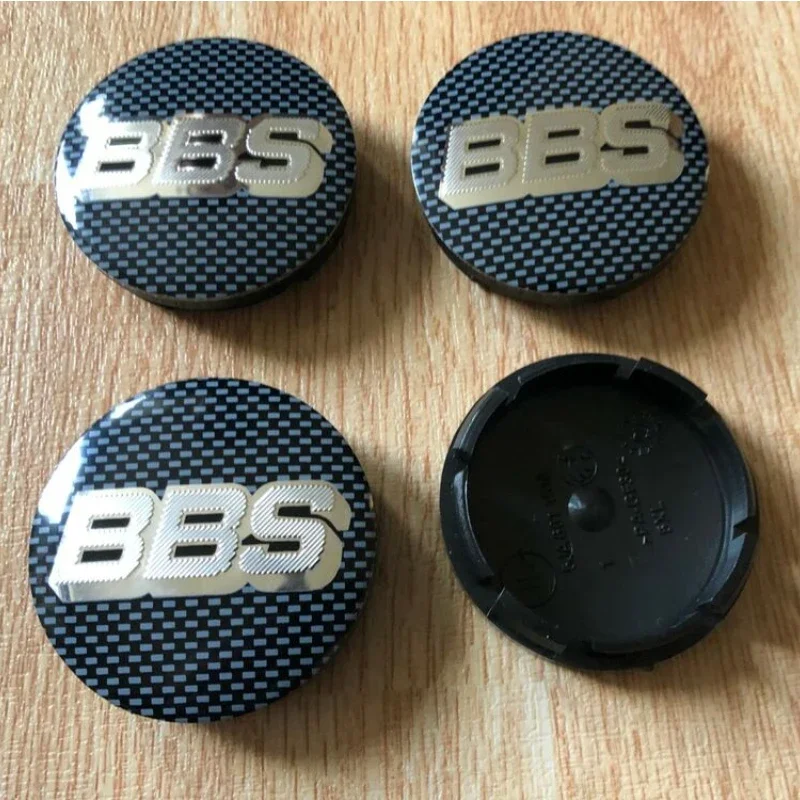 4-PCS-BBS-Wheel-Centre-Cap-Alloy-Hub-Center-Caps-56mm-Black-Silver ...