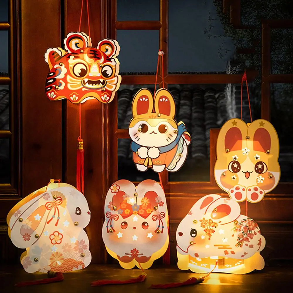 Cute-Cartoon-DIY-Rabbit-Flower-Lantern-Material-Package-Mid-Autumn ...