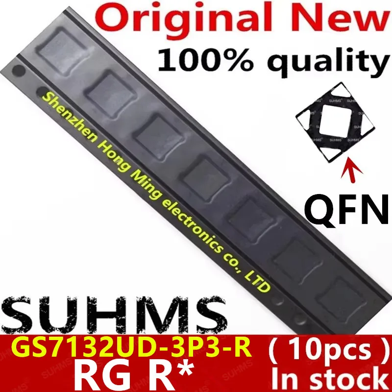 (10piece)100% New GS7132UD-3P3-R GS7132UD GS7132 RG JT QFN-4 Chipset ...