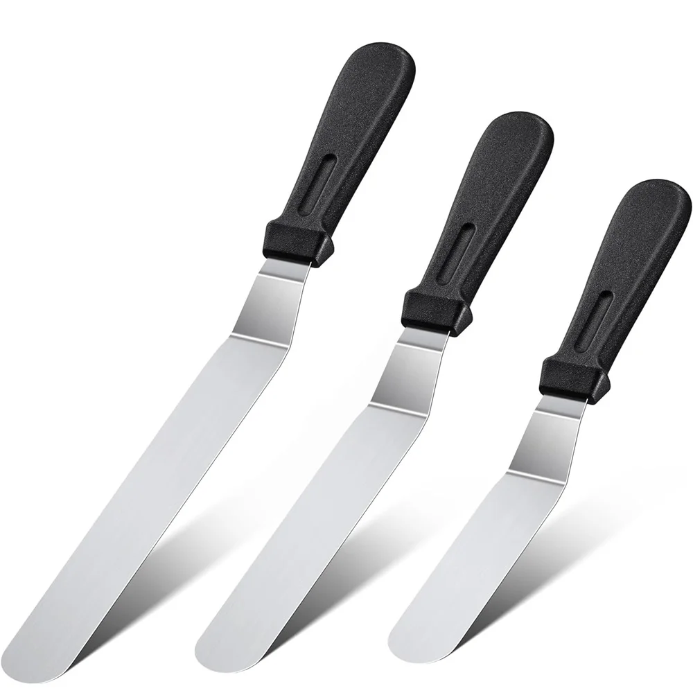 3-piece-cake-spatula-set-stainless-steel-icing-spatula-PP-plastic ...