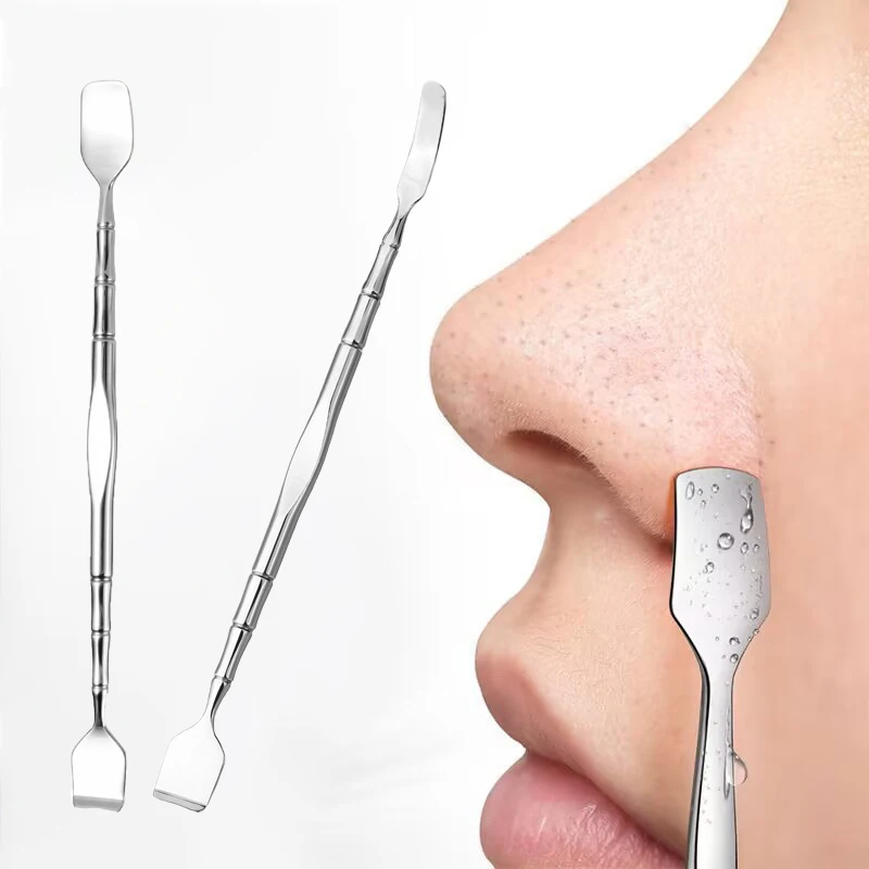 Stainless Steel Blackhead Scraper And Beauty Tool For Facial Pore ...