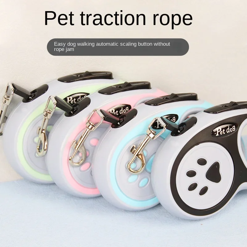 5M-Leashes-Durable-Automatic-Retractable-Nylon-Cat-Lead-Extension-Puppy ...