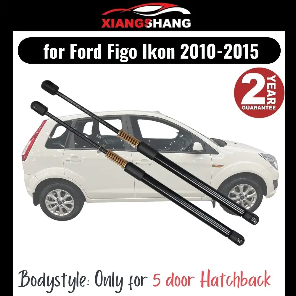 2pcs Rear Auto Open With Spring Damper for Ford Figo 5-door Hatchback ...