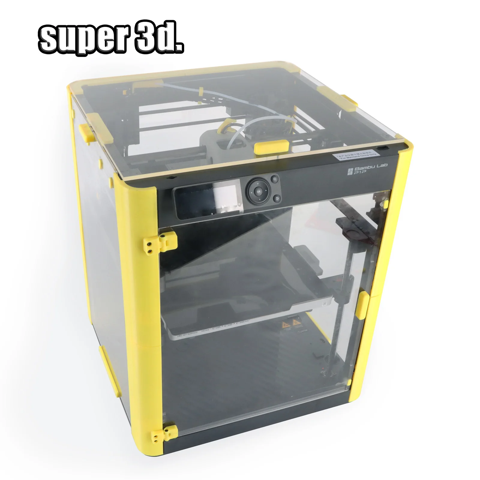 USB Panel Mount Clear Acrylic Panels For Bambu Lab P1P 3D Printer ...