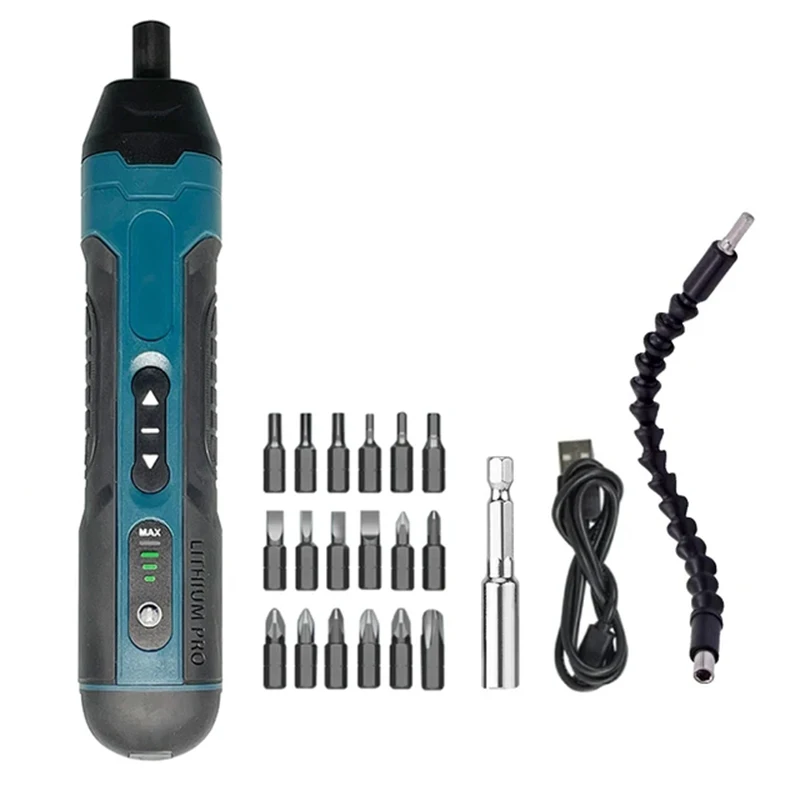 Mini-Cordless-Electric-Screwdriver-Rechargeable-1300mah-Adjustment ...