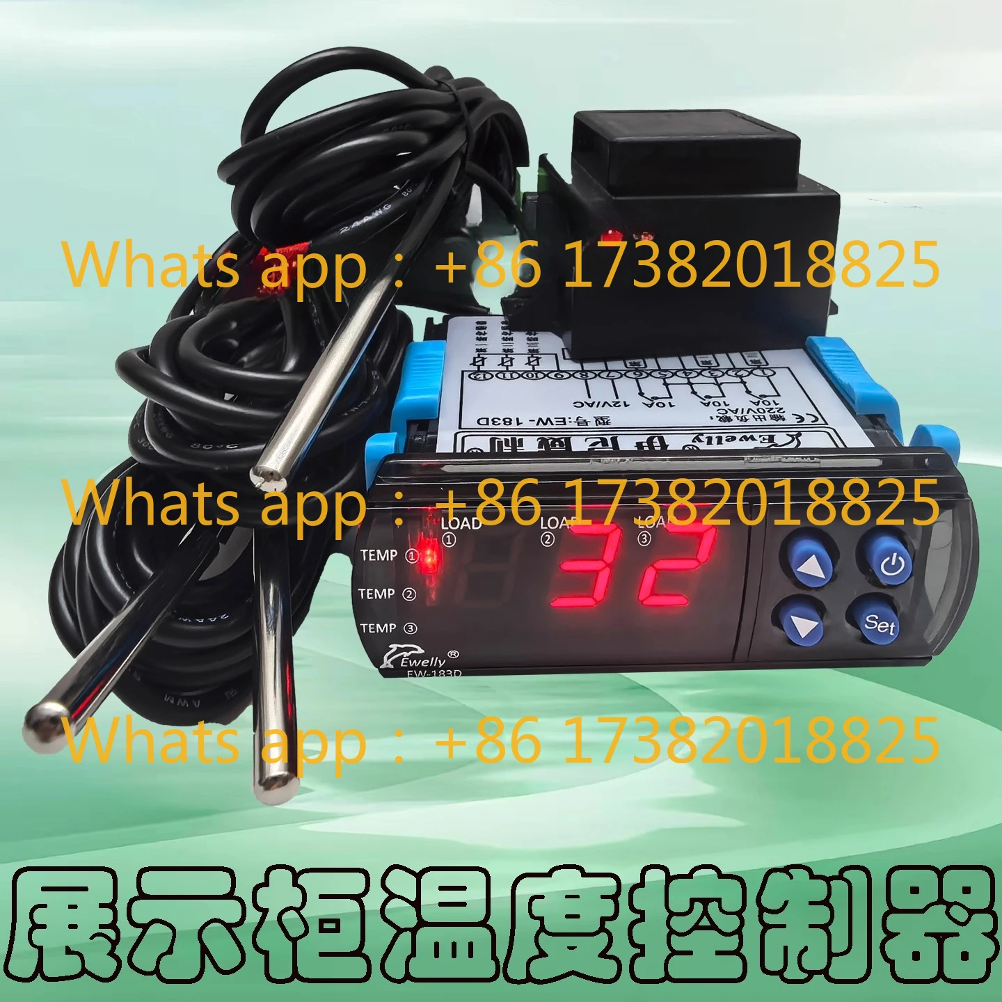 EW-183D Temperature Controller Three way Output Control Microcomputer ...