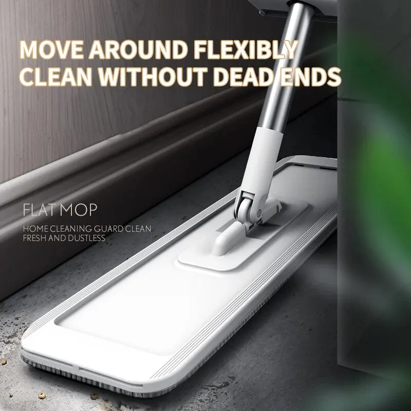 Hands-Free-Flatbed-Mop-Household-Lazy-Floor-Mop-Tool-Large-Cleaning ...